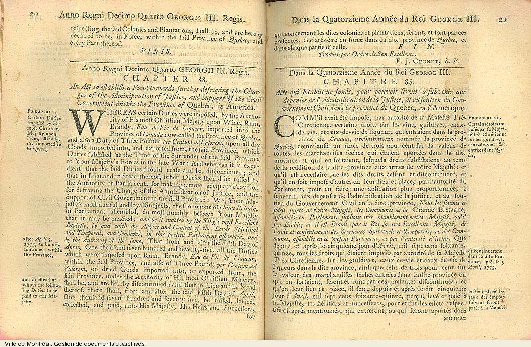 Qu bec Act page 11 Democracy In Montreal Archives De Montr al Qu bec Act page 11 Democracy In Montreal Archives De Montr al